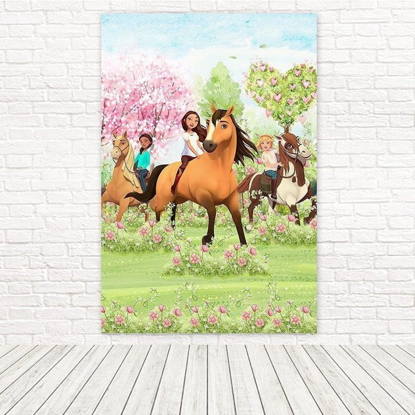 Painel Retangular Tecido Sublimado 3D Spirit